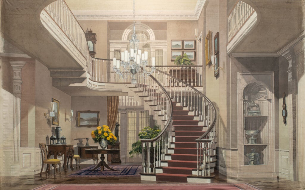 Interior Pennsylvania home - Hollywood Backdrop Collection