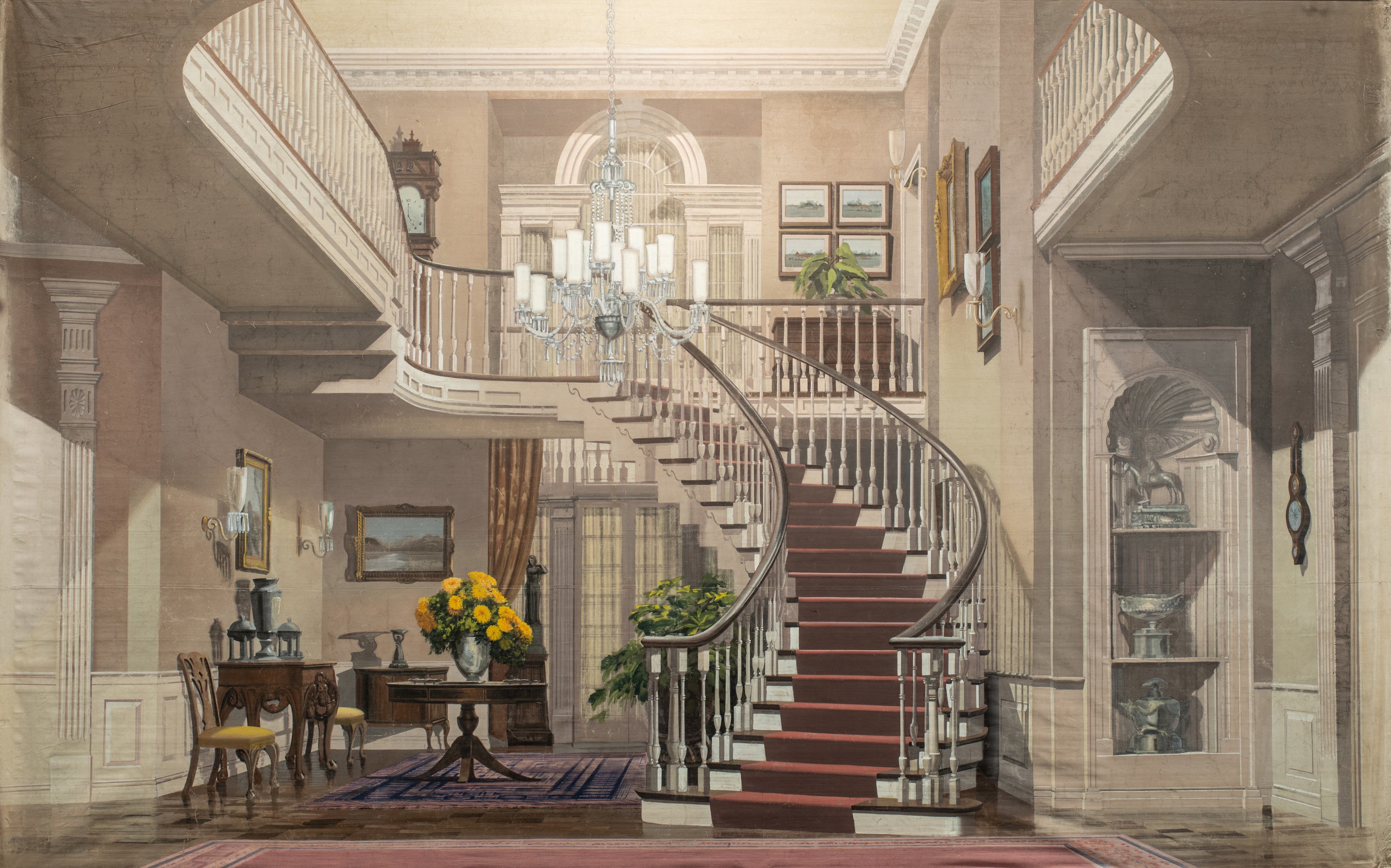 Interior Pennsylvania home - Hollywood Backdrop Collection
