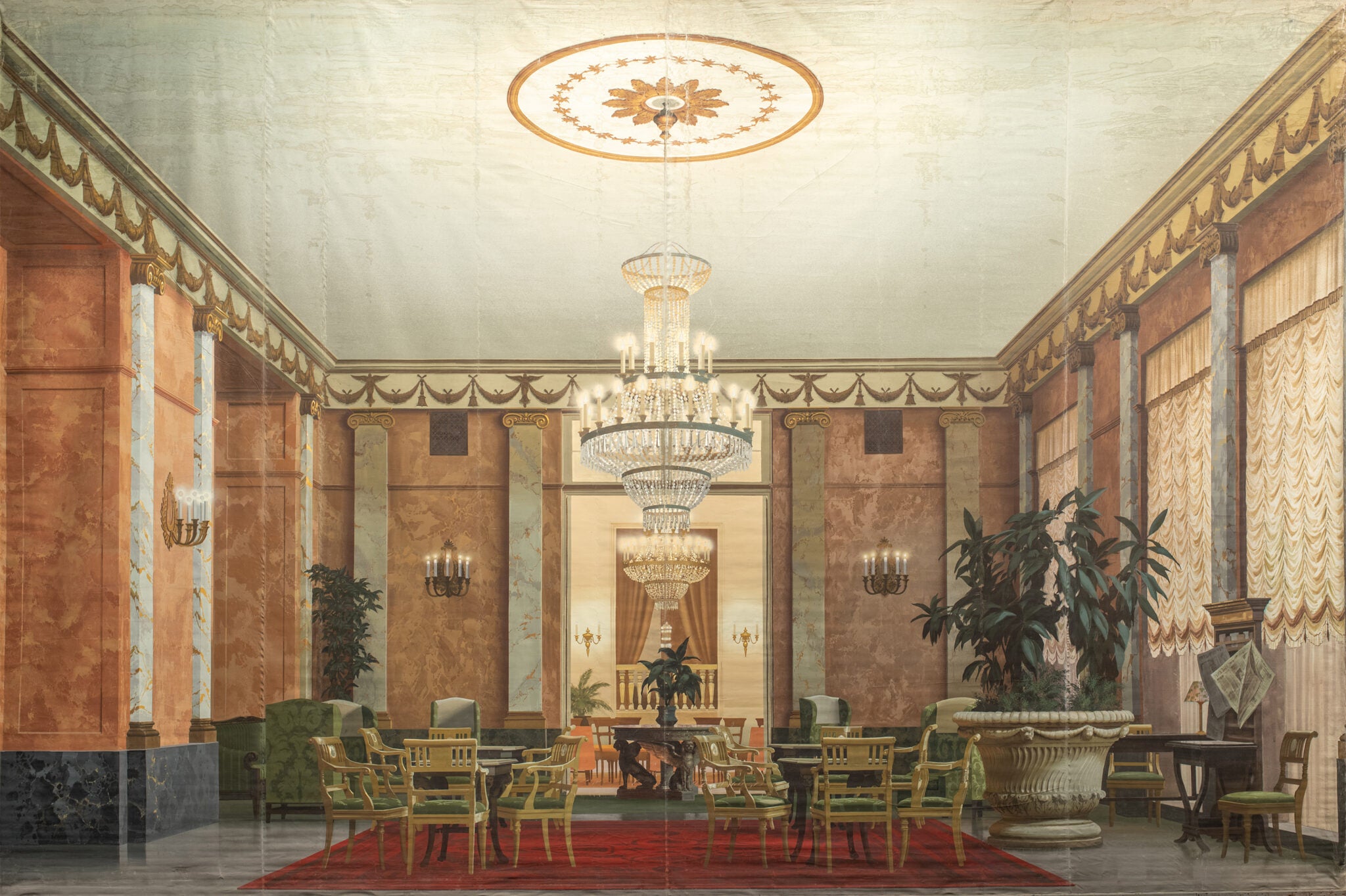 Roman Hotel - Hollywood Backdrop Collection